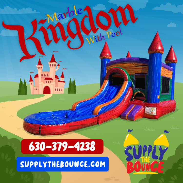 Bounce House Slide Combo - Supply The Bounce